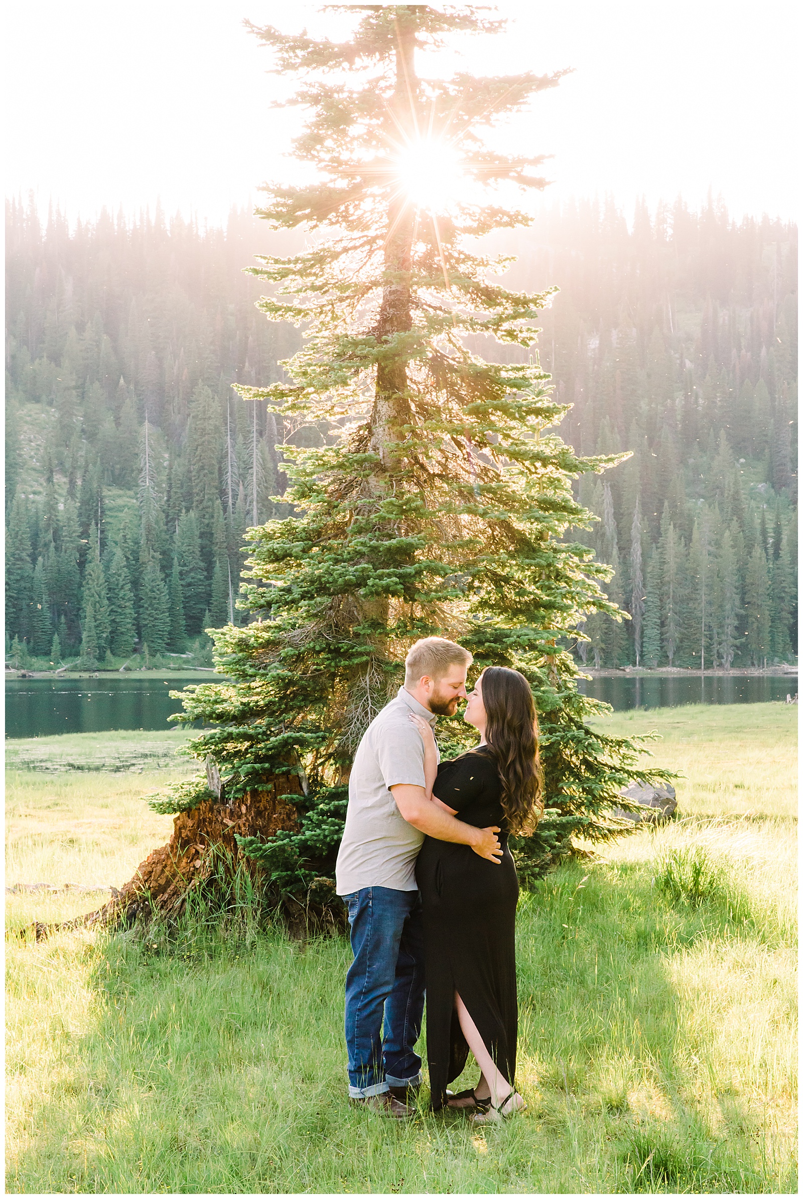Brooke + Tyler // Goose Lake Engagement Session // McCall, Idaho ...