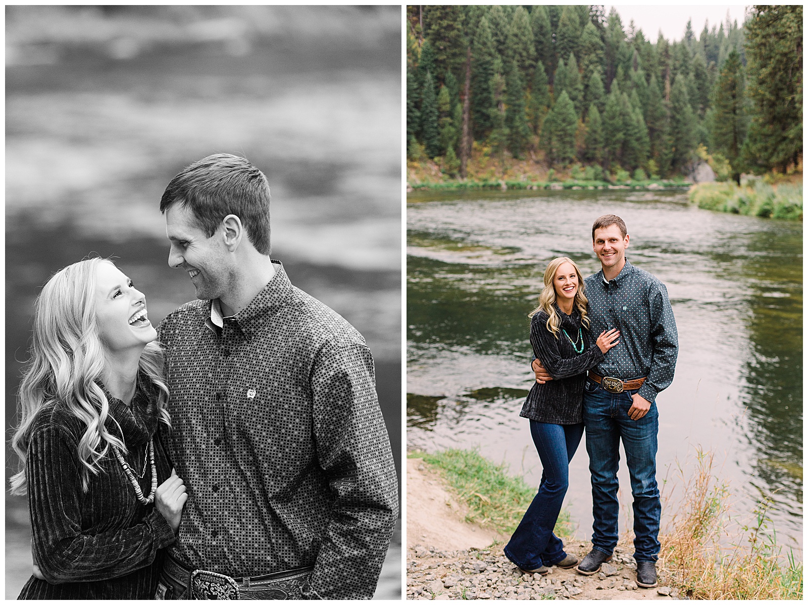Janice + Logan // Private Ranch // Cascade, Idaho - Cimbalik Photography