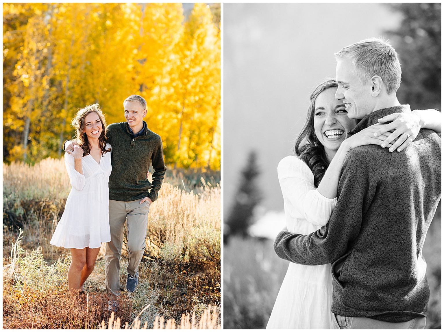 Bethany + Tyler // Engagement Session // Idaho Mountains - Cimbalik ...