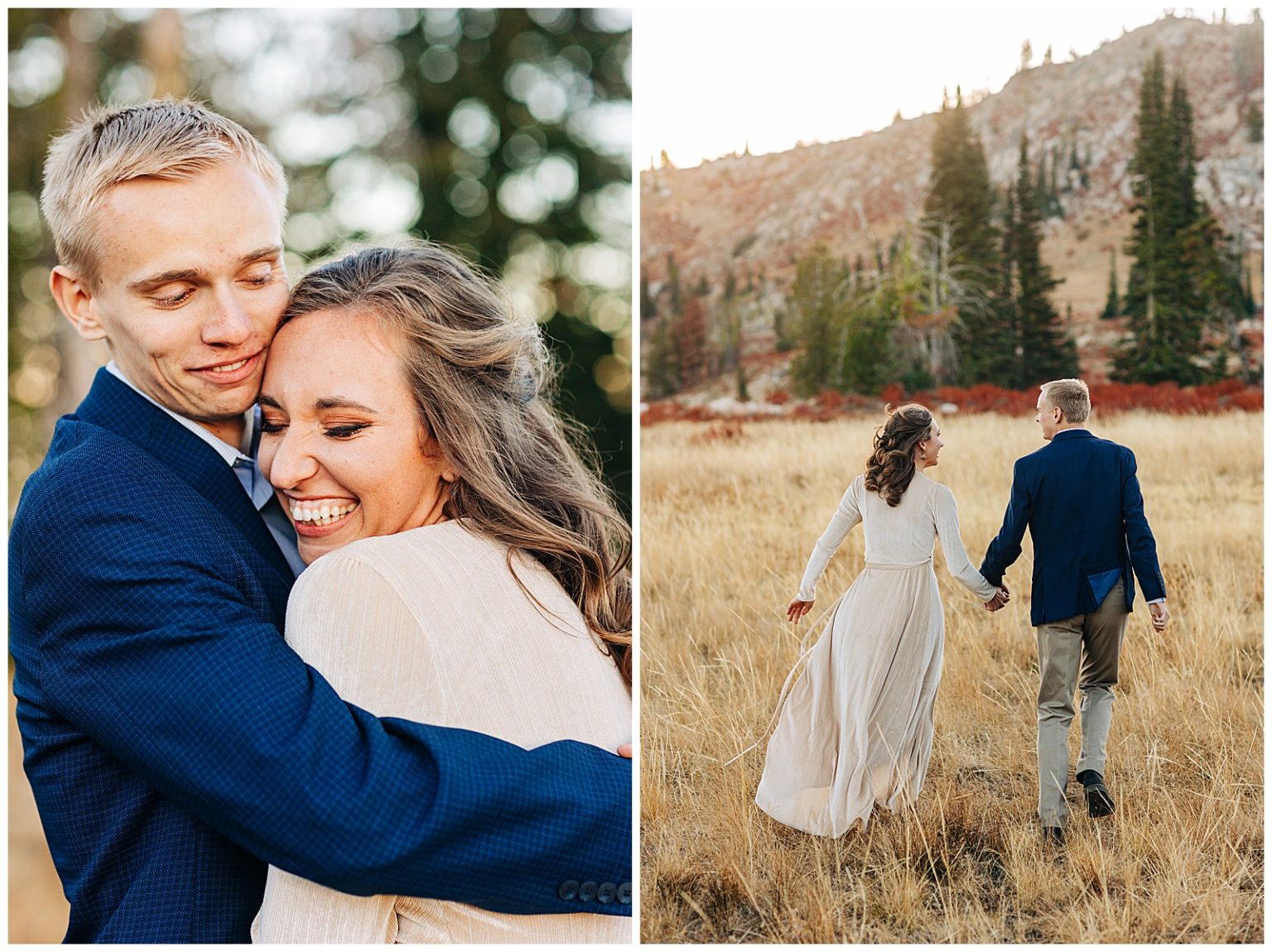 Bethany + Tyler // Engagement Session // Idaho Mountains - Cimbalik ...
