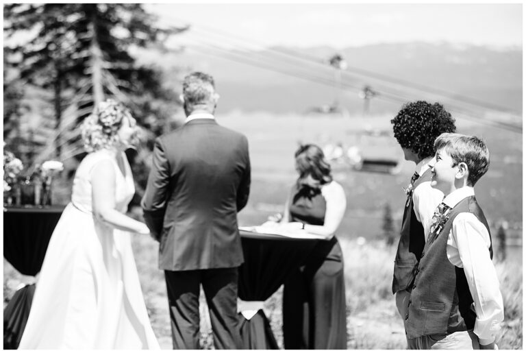 Nikki + Barton // Mid-Mountain Lodge // Tamarack, Idaho - Cimbalik ...